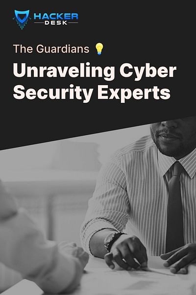 What is a cyber security expert?